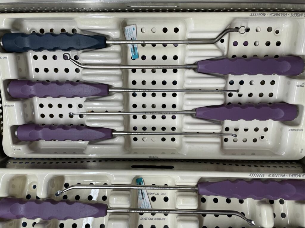 STRYKER Reliance Total PLIF Instrument Set Instrument Cart | Medical ...