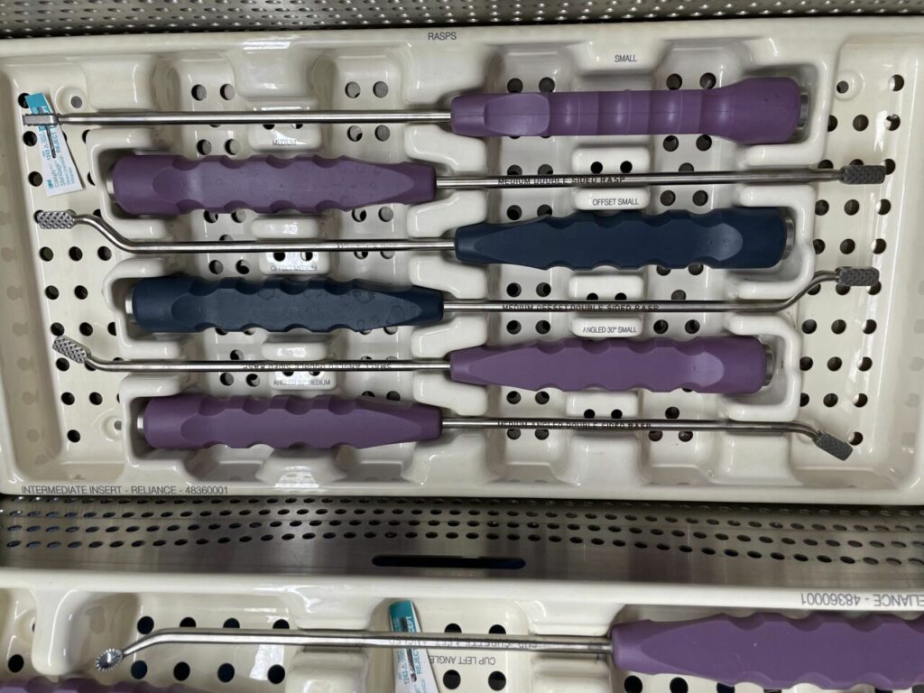 STRYKER Reliance Total PLIF Instrument Set Instrument Cart | Medical ...